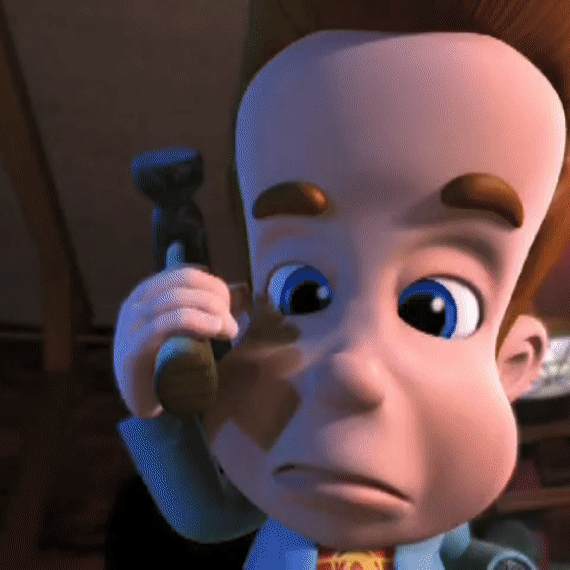 Jimmy Neutron Thinking